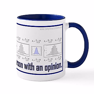 CafePress Without Data. Mug Ceramic Coffee Mug, Tea Cup 11 oz