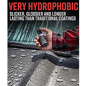 Adam's UV Graphene Ceramic Coating Bundle - 10H Ceramic Coating for Cars W/UV Glow Technology | 7+ Years of Protection | Apply After Car Wash Clay Bar Car Buffer Polisher | Boat RV Motorcycle