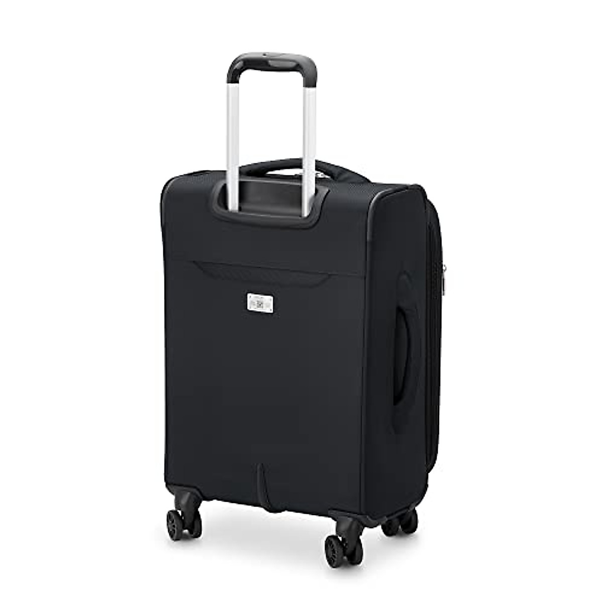 DELSEY Paris Sky Max 2.0 Softside Expandable Luggage with Spinner Wheels, Black, Carry-on 21 Inch