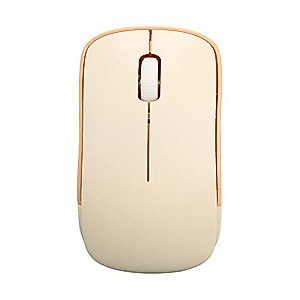 USB Keyboard Mouse, Gaming Keyboard Mouse 3 DPI 2.4G Wireless for Business (Tawny Mixed Color)