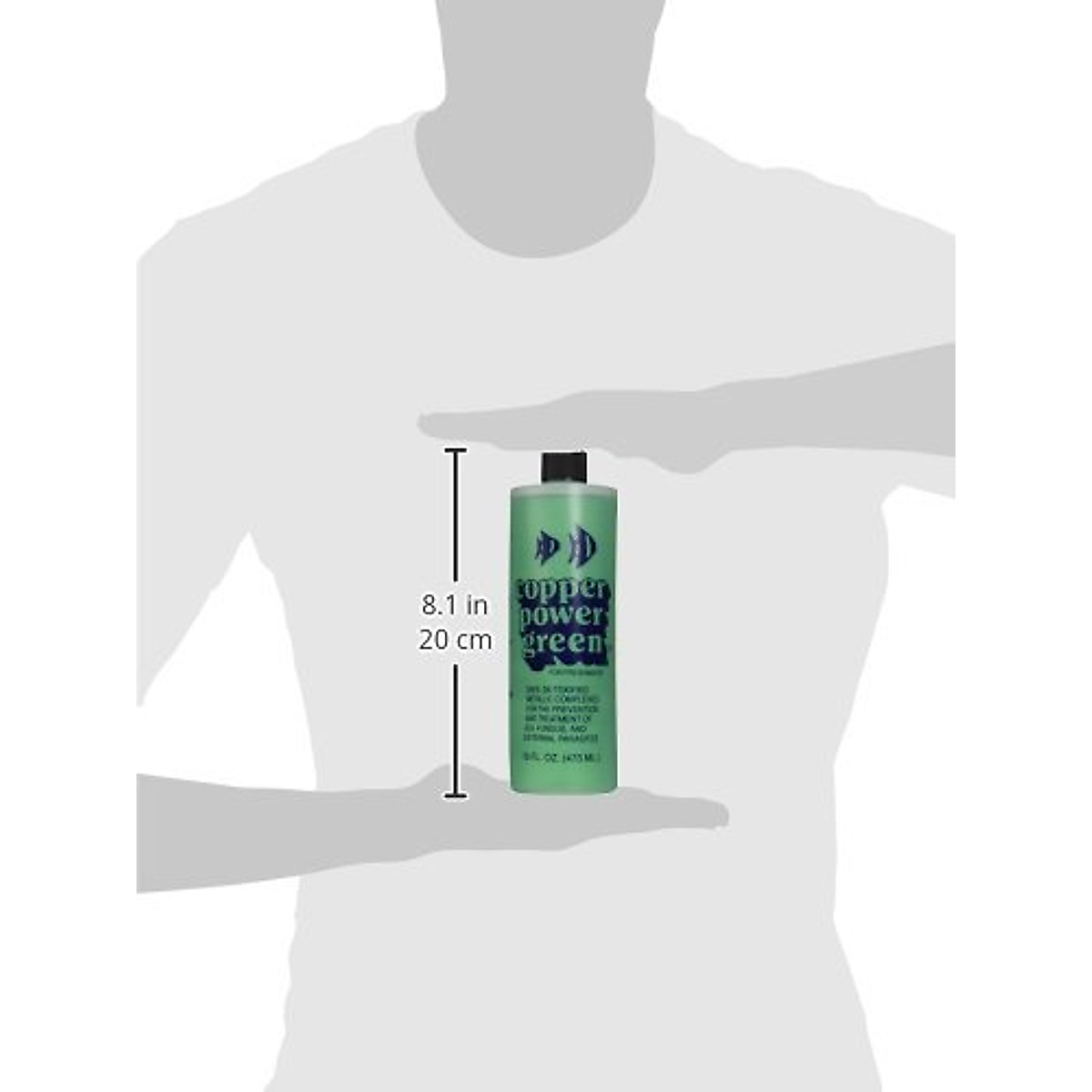 Copper Power (Endich) ACP0016G Green Treatment for Freshwater, 16-Ounce