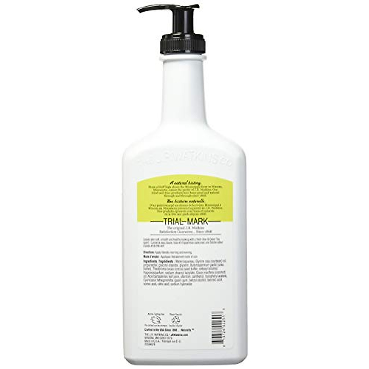 Atkins Jr Watkins Aloe and Green Tea Daily Moisturizing Lotion, 18 Ounce