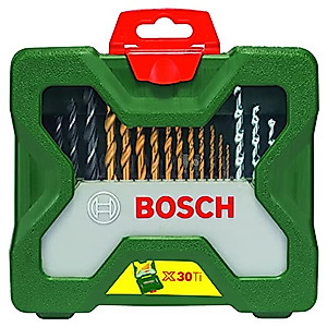 Bosch 2607019324 Titanium Drill Bit Set "X-Line Set" 30 Pcs