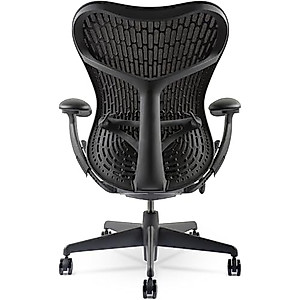 Herman Miller Mirra 2 Chair - Fully Adjustable Arm Seat Depth Tilt Tension Control Mesh Backrest Lumbar Support - Repackaged Home Office Desk Chair