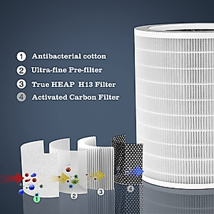 Hepa Filter Replacement for Taylor Swoden Air Purifier B08887JNHC Model 330600IBB