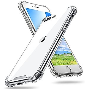 ORIbox Case Compatible with iPhone 7 Plus Case, Compatible with iPhone 8 Plus Case, with 4 Corners Shockproof Protection