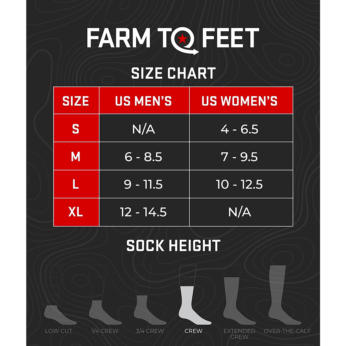 Farm to Feet Sunderland All Season Merino Wool Crew Socks (Medium, Yellow)