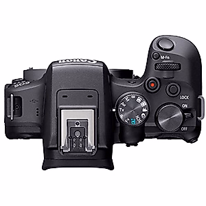 Canon EOS R10 Mirrorless Camera (Body Only) + TTL Flash + 2pc 64GB Memory Cards + Backpack Camera Case & More (Renewed)