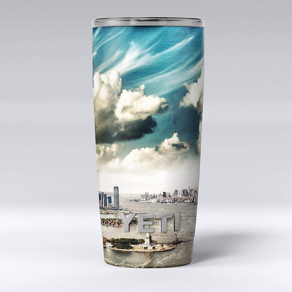 Design Skinz Drama NYC - Skin Decal Vinyl Wrap Kit Compatible with The Yeti Rambler Cooler Tumbler Cups