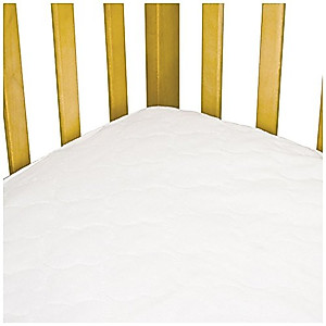 Serta Tranquility Eco Firm 2-Stage Premium Baby Crib Mattress & Sealy Stain Protection Waterproof Fitted Toddler Bed and Baby Crib Mattress Pad