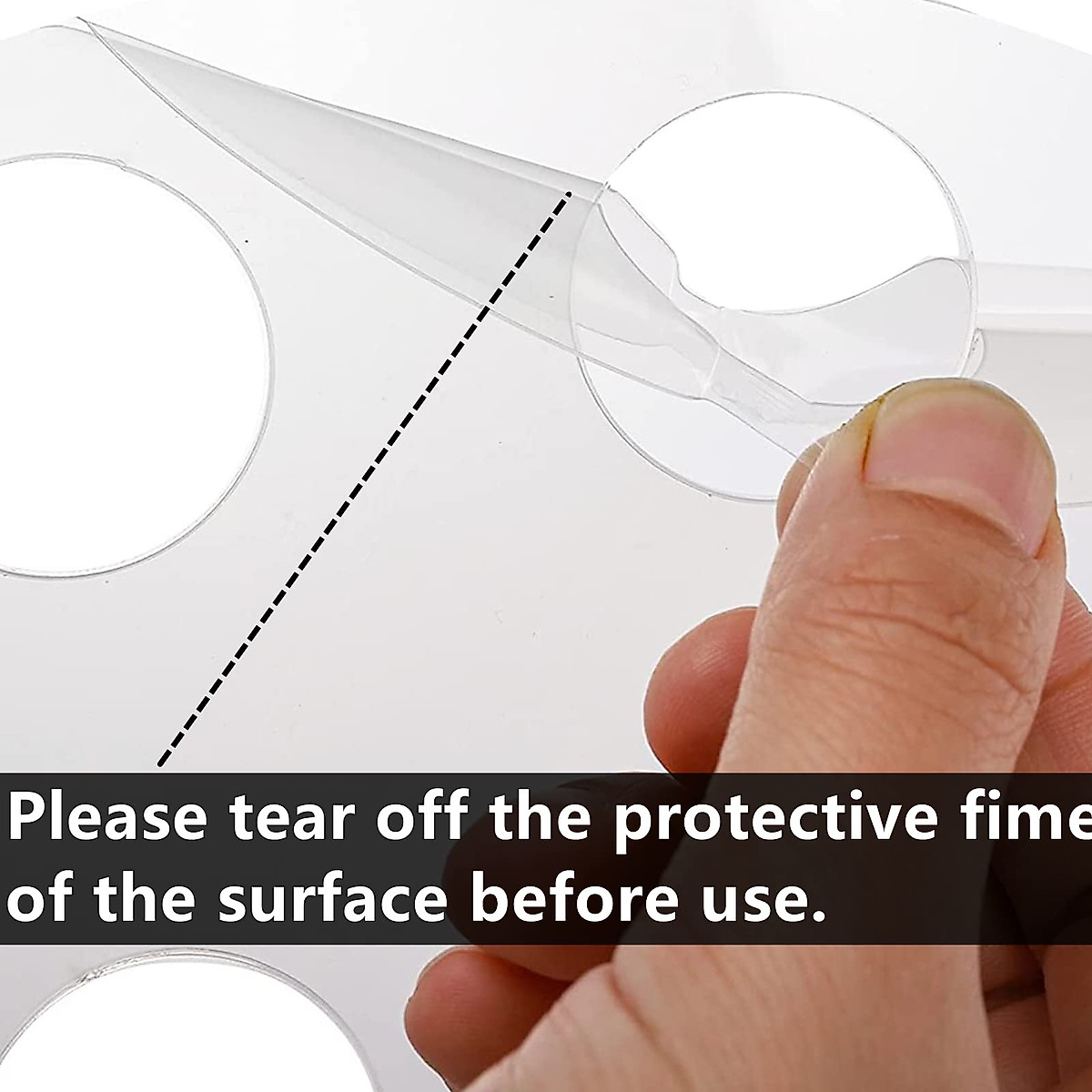 Dicunoy 3 Pack Ice Cream Cone Holder, 8 Holes Acrylic Waffle Cone Display Stand, Circle Hand Roll Sushi Stand Rack with Base for Restaurant, Party, Buffet, Wedding, Birthday