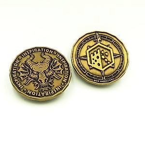 Dice Dungeons Inspiration Coin Token - Single