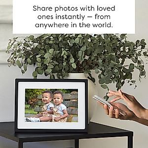 Skylight Digital Picture Frame 2 Pack: WiFi Enabled with Load from Phone Capability, Touch Screen Digital Photo Frame Display - Customizable Gift for Friends and Family - 10 Inch