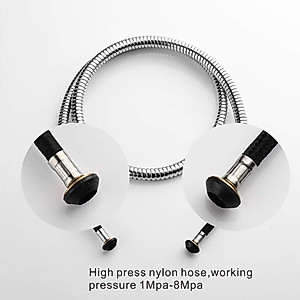 REWEE Handheld Bidet Sprayer for Toilet, Cloth Diaper Sprayer, Portable Toilet, Shattaf with Bidet Hose