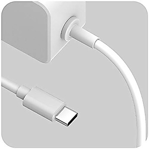 Galvanox Rapid Charger for All Google Pixel Models | Wall Plug Travel Adapter with Folding Prongs | Built in USB-C Cable for Pixel 2,3,3a,4,4XL,4a, 5G,5/5a/6/6a/7/7 Pro (PD 18W Output)
