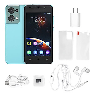 Pssopp HD Smart Phone GPS Navigation Smartphones 4000mah for Office (Green)