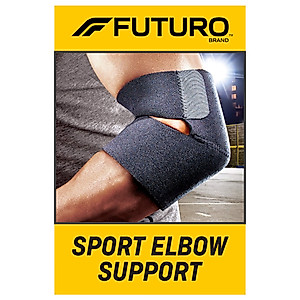 Futuro Sport Adjustable Elbow Support 09038EN, Adjustable (Pack of 2)