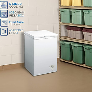 Arctic King ACFM035ADW chest freezer, 3.5 cu.ft, White