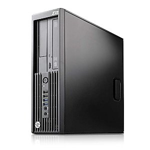 HP Desktop Computer with Windows 10, Workstation Compaq Small Form Factor Elite PC, Quad Core i5-4570 3.20 GHz, 8GB DDR3 RAM, 120GB SSD, DualBand WiFi, DVD-RW, USB 3.0, DisplayPort (Renewed)