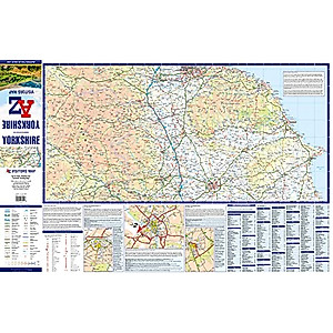 Yorkshire A-Z Visitors Map