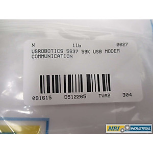 U.S. Robotics USR5637 56K USB Controller Dial-Up External Fax Modem with Voice