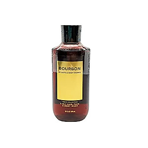 Bath & Body Works Bourbon Men's 2-IN-1 Hair & Body Wash 10 Oz.