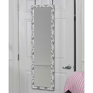 Mirrotek DM1448BLK Door Mirror, 13.7" x 48", Black