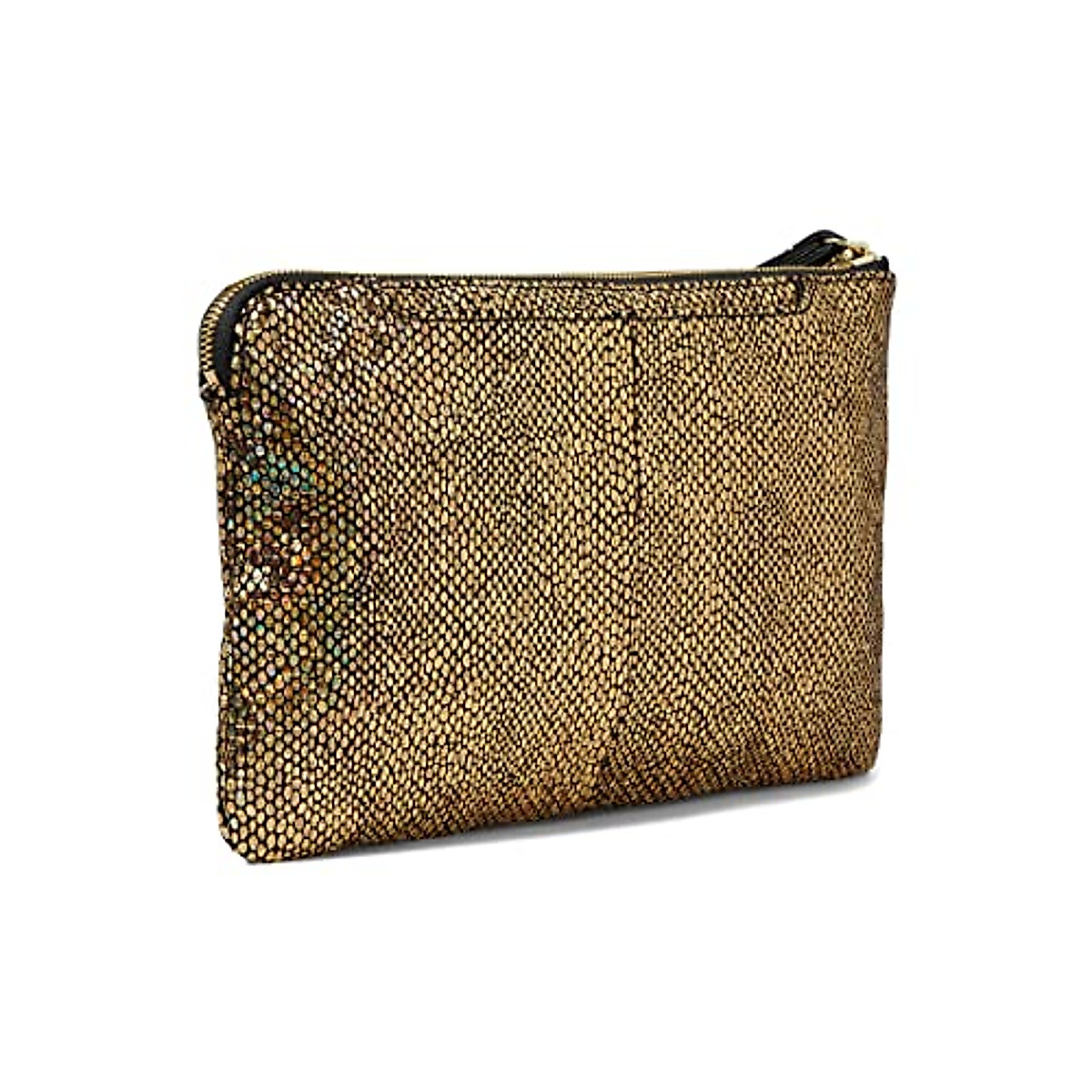 HOBO Wayfare Wristlet Pouch For Women - Leather Construction and Zippered Closure, Cute and Practical Lttle Pouch Disco Print One Size One Size