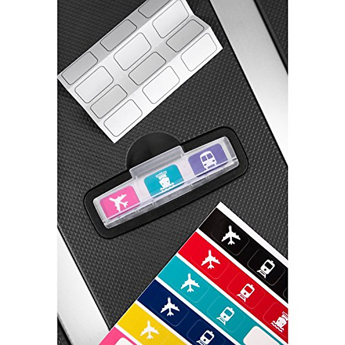 Samsonite S'Cure Hardside Luggage with Spinner Wheels, Black, Checked-Large 30-Inch