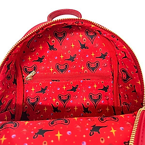 Loungefly Exclusive Disney Aladdin Jasmine and Jafar Snake Double Strap Shoulder Bag