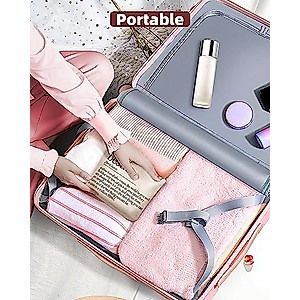 LISEVO Bestie Gifts for Women, Besties Makeup Bag Gift, Cute BestFriend Make Up Bag Presents, Handmade Friendship Cosmetic Bags for Graduation Birthday Valentine Women's Day Easter Christmas