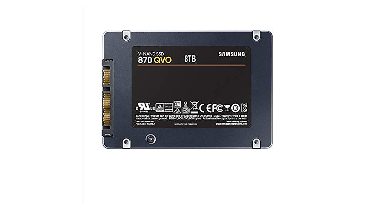 Cisco Sam Sung 870 QVO Solid State Drive 8TB SATA3 Desktop Notebook ...