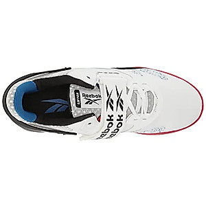 Reebok Men's Legacy Lifter II Cross Trainer, White/Black/Vector Red, 12