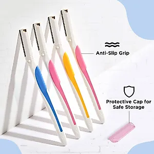 FURR Dermaplane Razor for Women | Face Razors for Women | Eyebrow Razor | Facial Razors for Women Face | Dermaplaning Tool | Dermaplaning Tool for Face | Can Use Each Up to 5 Times