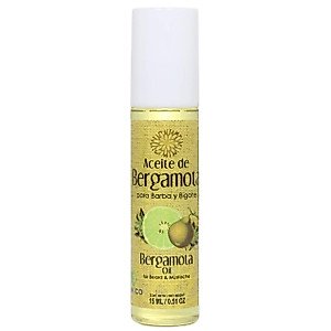 Aceite de Bergamota para Barba y Bigote, Bergamot Oil for Beard and Mustache, 15 ml / 0.51 oz. Lenico Brand.