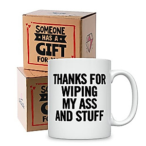 Mom or Dad Gift Bundle - Mother's Day Card - Father's Day Gift Mug - Gift Set for parents - Funny Mom, Dad Gift Pack - Parenting Gift for Men, Women - Mother Gift Idea