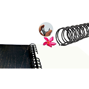 Wooden Wedding Guest Book Custom Made in USA (11"x8.5", Black Stain) Wood Rustic Vintage Personalized 50th Anniversary Bridal Shower Guestbook