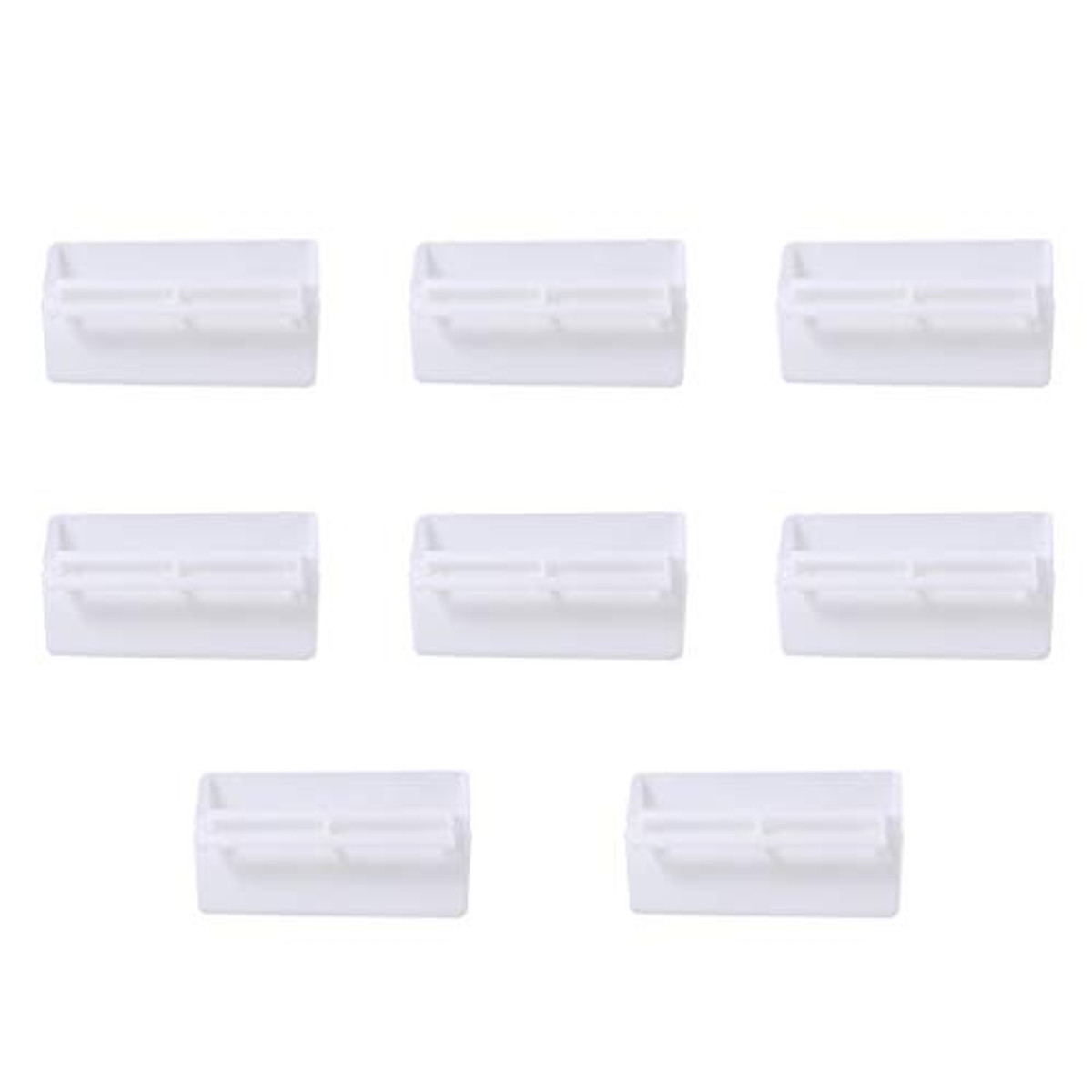 generic Dispenser Container 8pcs Bird Water Feeder Cup Bird Feeder Box Bird Food Feeder Parrot Food Box Pigeon Water Dispenser for Budgie Poultry Pigeon Quail Cages Feeder Parakeet Feeder