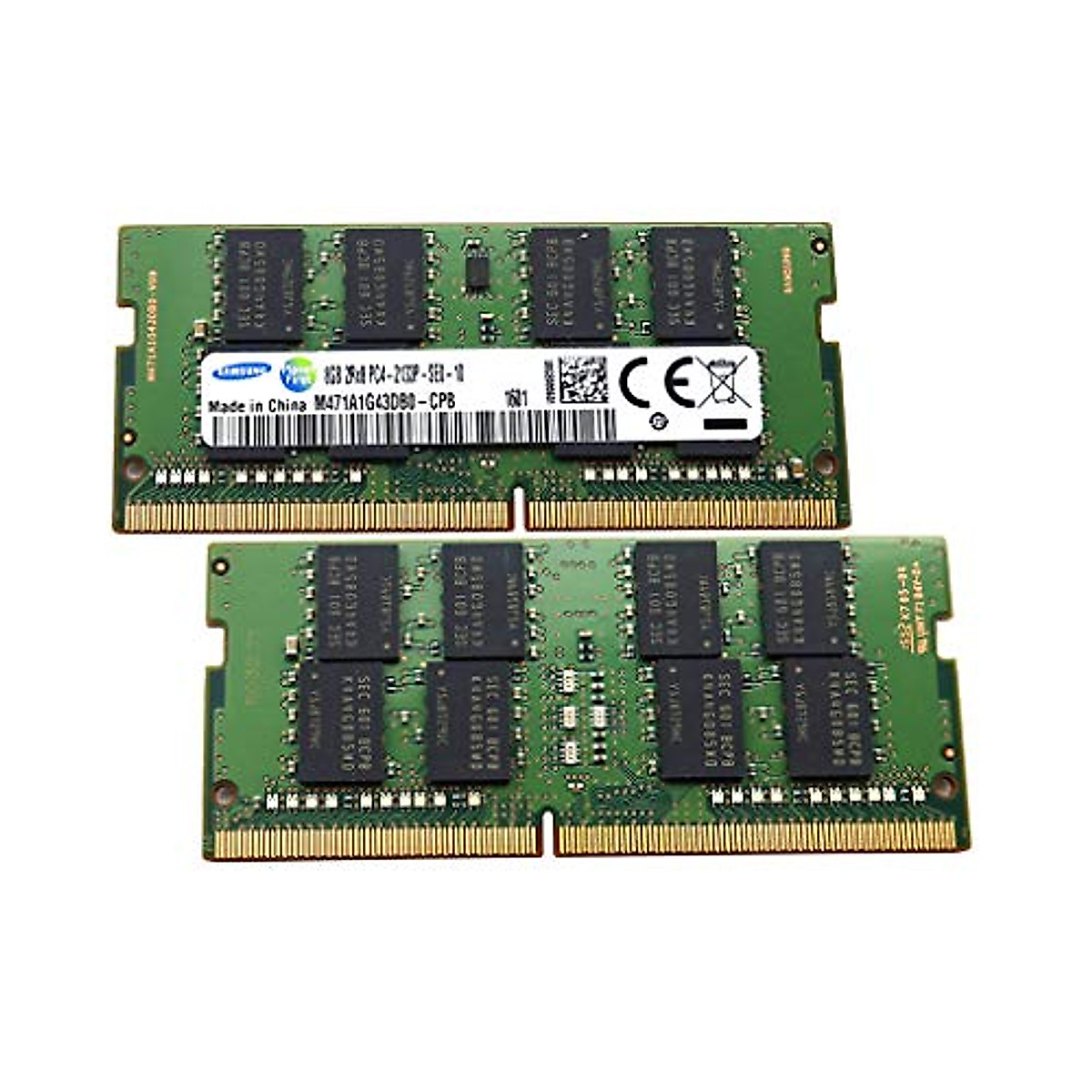 SAMSUNG 16GB 2X8GB DDR4 PC4-17000 2RX8 2133MHZ 1.2V Memory KIT M471A1G43DB0-CPB