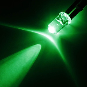 uxcell 36pcs Mixed Colour 5mm LEDs Prewired Light DC3-6V 20cm Pre Wired LED