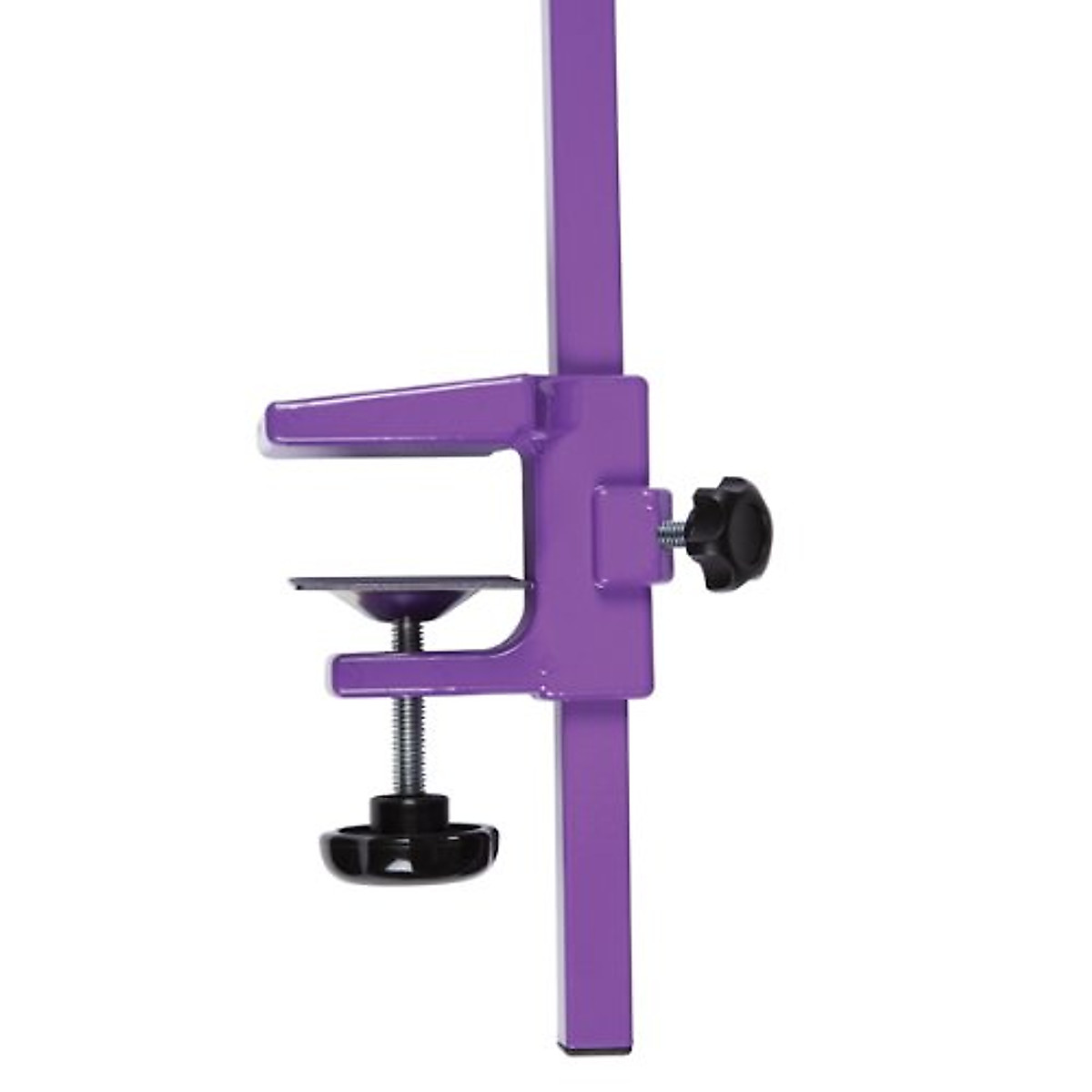Downtown Pet Supply Dog Grooming Arm with Clamp and Grooming Loop, 2 Haunch, Purple - Adjustable, Steel Grooming Table Arm with Table Clamp, No Sit Haunch Holder Dog Grooming Restraint and Loop