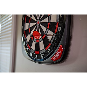 Arachnid SDB4000 Electronic Soft Tip Smart Dartboard with Online Game Play, Black (SDBC4000ARA)