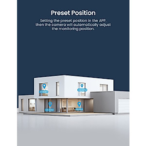 GNCC Pet Camera with Phone APP, Indoor Camera for Baby/Pet/Security(2 Pack), Wi-Fi Camera with Motion/Sound Detection, SD&Cloud Storage, 2-Way Audio, Horizontal Remote, Manual Up and Down