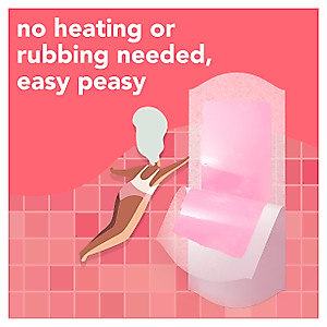 JOY Glee Waxing Kit for Women, Wax Strips, 32 Wax Strips and 6 Finishing Wipes, Wax Strips for Hair Removal, Body Wax Kit, Hair Removal for Women, Waxing, Hair Removal Wax, Waxing Strips, Wax Kit