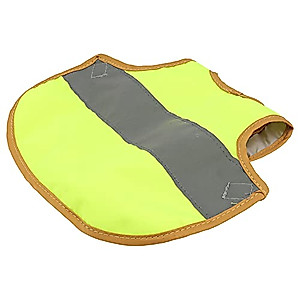 TEHAUX Chicken Harness Hen, Hen Saddle Apron Pet Reflective Vest Chicken Clothes Poultry Feather Protection Pet Vest with Reflective Band for Chicken Duck Geese