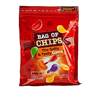 Blue Orange Games Bag of Chips Board Game - Family or Adult Party Strategy Board Game for 2 to 5 Players. Recommended for Ages 8 & Up.