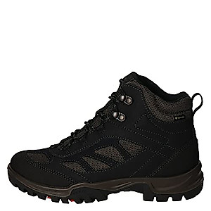 ECCO Women's High Rise Hiking Shoes, Black Black Black Mole 51526, 8.5 us