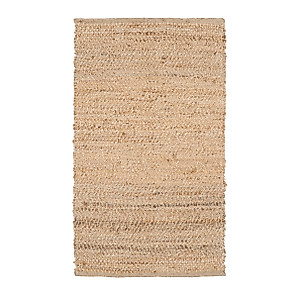 Nautica - Textured Jute Handmade | Modern Home Décor | Accent Rug | Measures - 27" x 45" | Natural