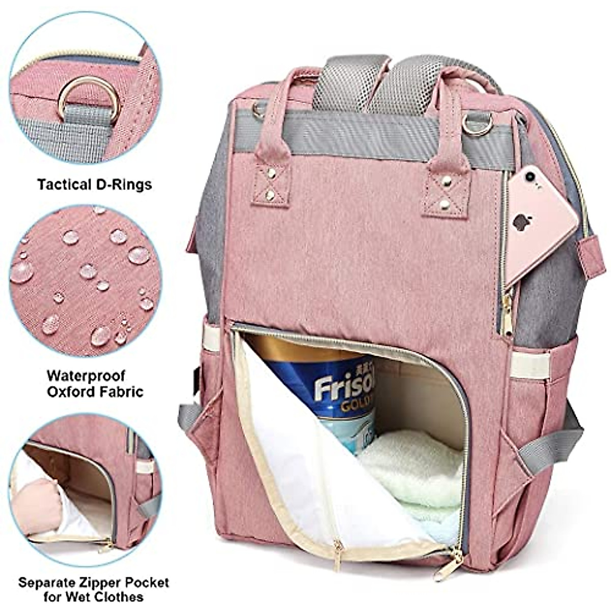 Diaper Bag Backpack Baby Backpack Diaper Bag Baby Bag Diaper Bags for Baby Girl Baby Boy Diaper Bag Baby Bags for Girls for Boys Mommy Bag Backpack Diaper Bags Baby Diaper Bag Diaper Backpack