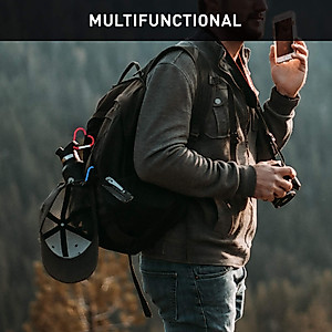 ABCOOL 12PCS Heart Shape Keychain Clips Mini Small Carabiner - 2 inch Aluminum Durable Quick Release Auto Locking D-Shape Spring Loaded Clip for for Home Rv Camping Fishing Hiking Traveling